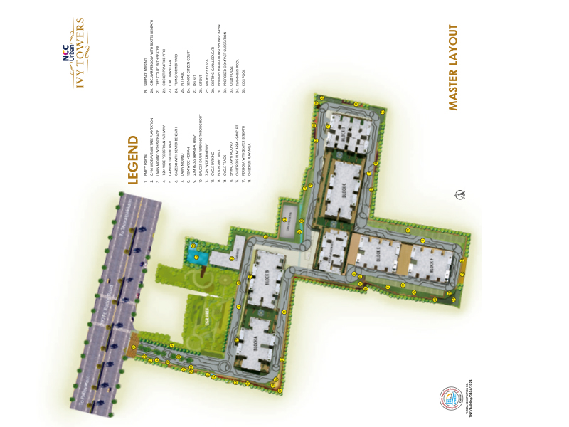 NCC Urban Ivy Towers | 2 & 3 BHK Luxury Apartments in 200ft Radial Road ...